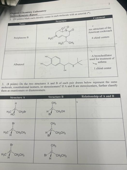 Solved the Chernistry Laboratory 4. (12 points) Label the | Chegg.com