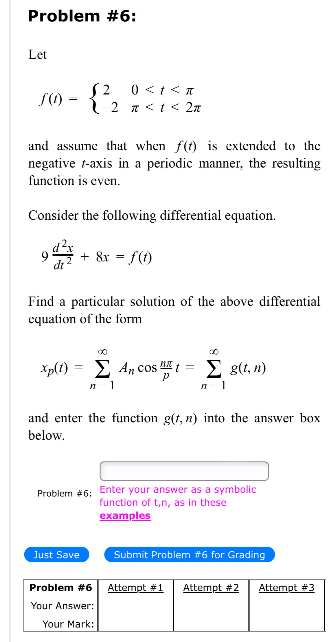 Solved Problem | Chegg.com