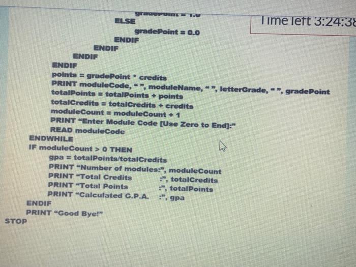 1. You are given three hours to complete this test | Chegg.com