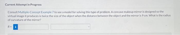 Solved Consult Multiple-Concept Example 7 to see a model for | Chegg.com