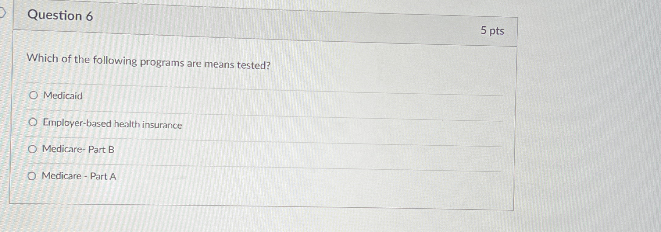 Solved Question 65 ﻿ptsWhich of the following programs are | Chegg.com