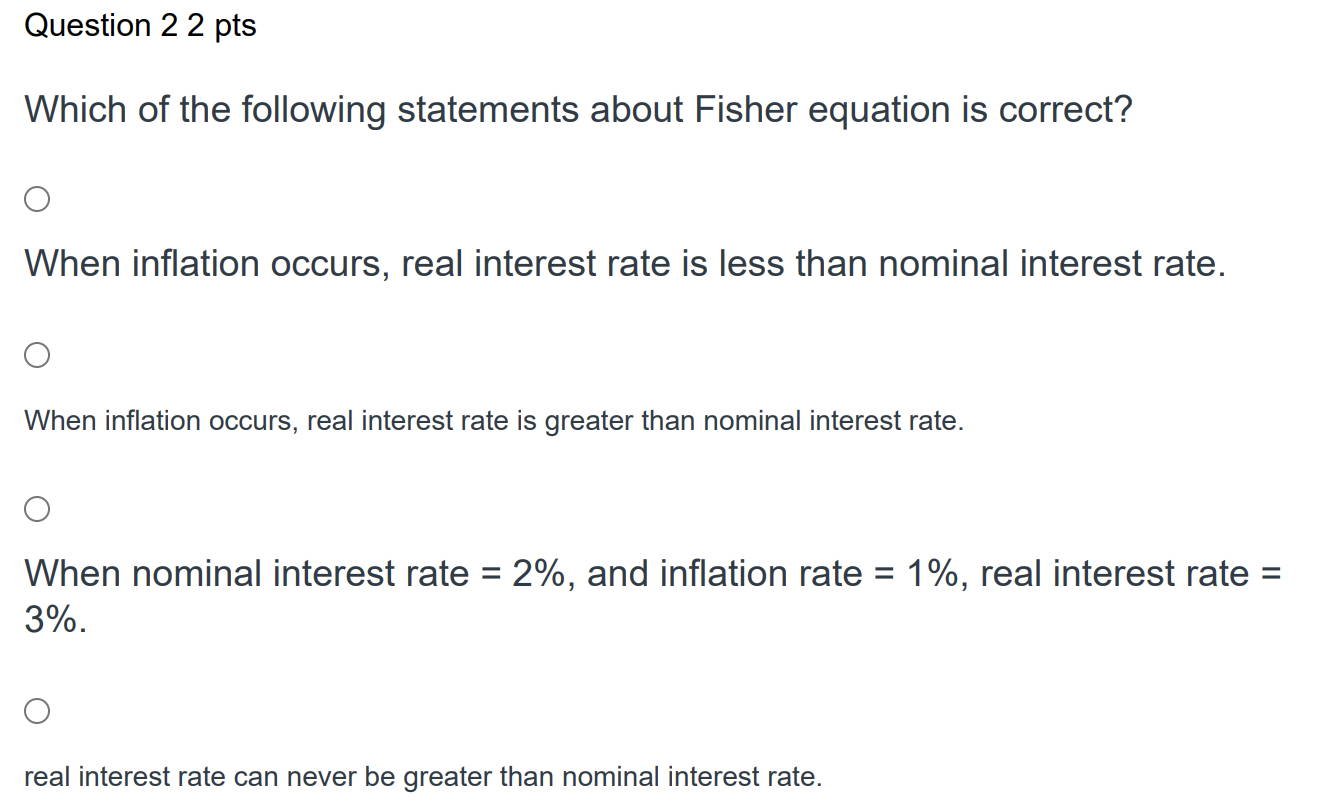 Solved Question 22 ﻿ptsWhich of the following statements | Chegg.com