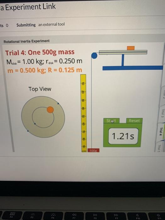 Solved Rotational Motion and Moment of Inertia Objective The | Chegg.com