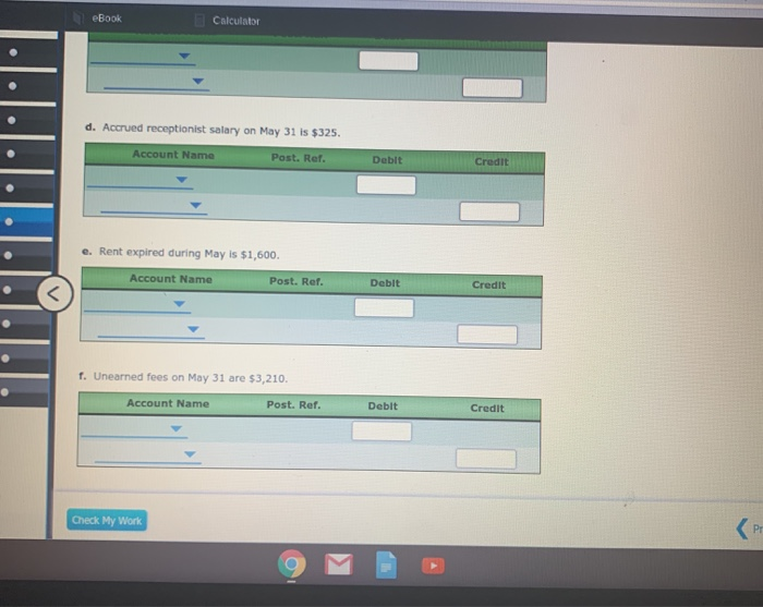Solved Calculator Comprehensive Problem 1 Part 4 and Part 6: | Chegg.com