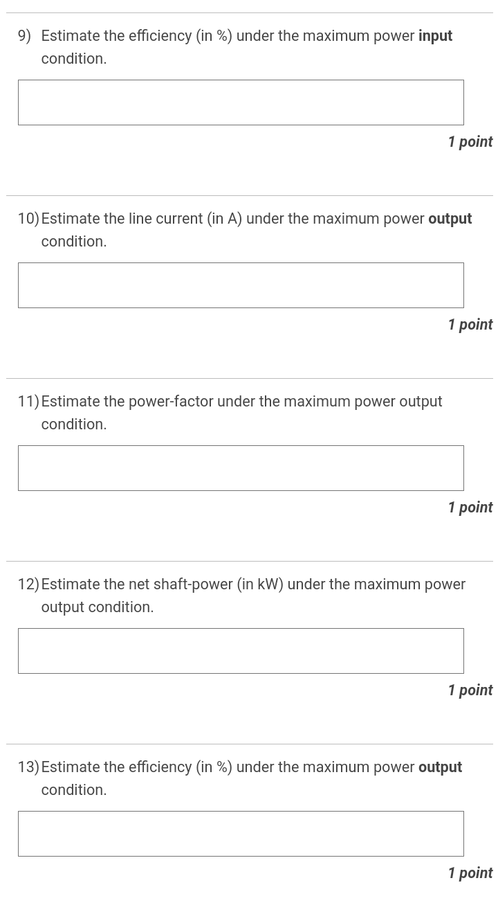 Solved Estimate the efficiency (in %) ﻿under the maximum | Chegg.com