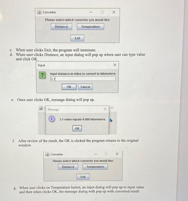 Solved Gui And Polymorphism Before Attempting This Project 