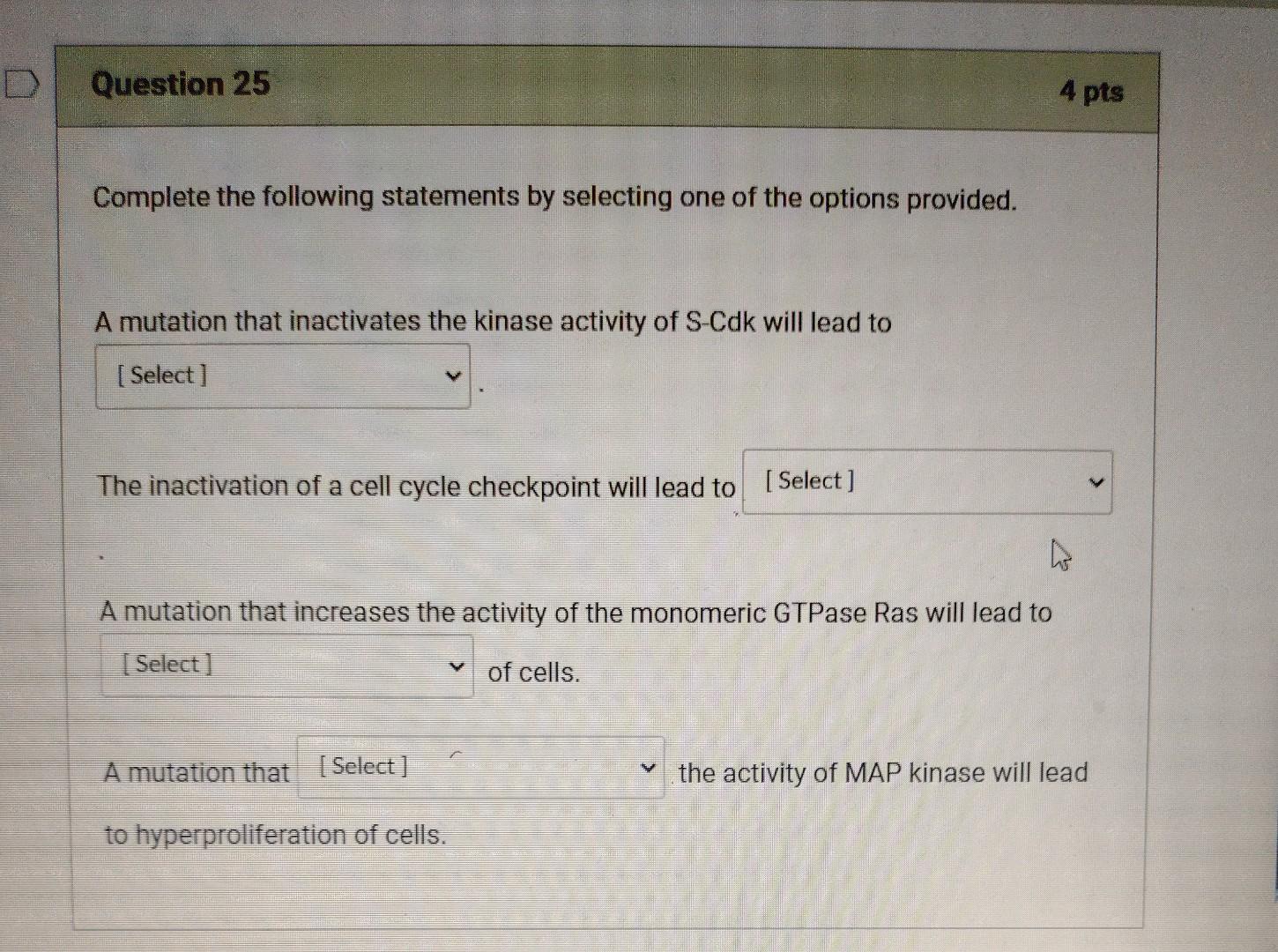 Solved Complete the following statements by selecting one of | Chegg.com