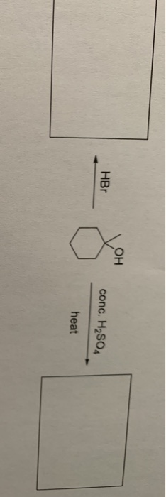 Solved OH HBr conc. H2SO4 heat | Chegg.com