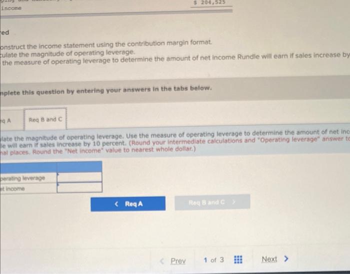 Solved Required a. Reconstruct the income statement using | Chegg.com