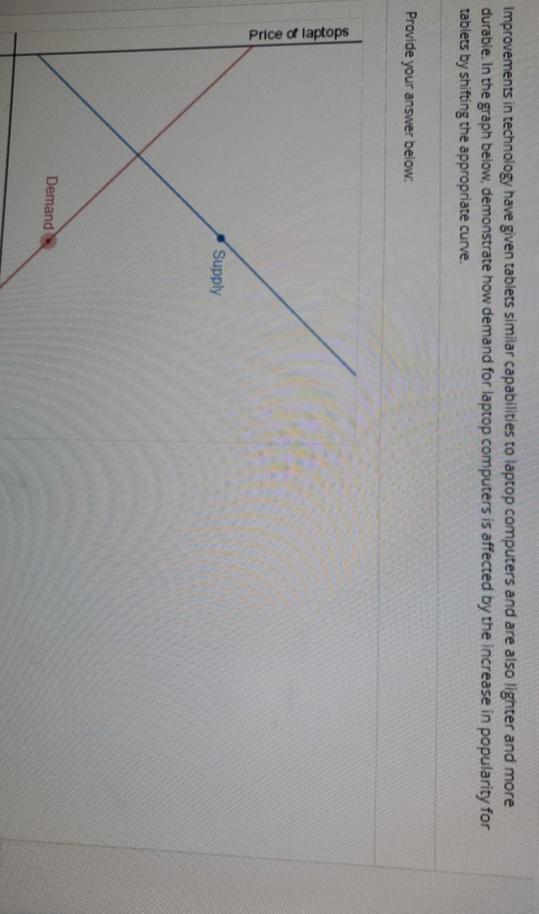 Solved Improvements in technology have given tablets similar | Chegg.com