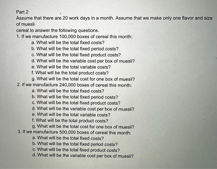 Solved Your Tasks: There are two parts to this analysis. | Chegg.com