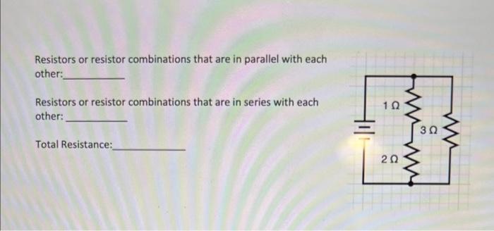 Solved Finding Total Resistance Adding up the total | Chegg.com