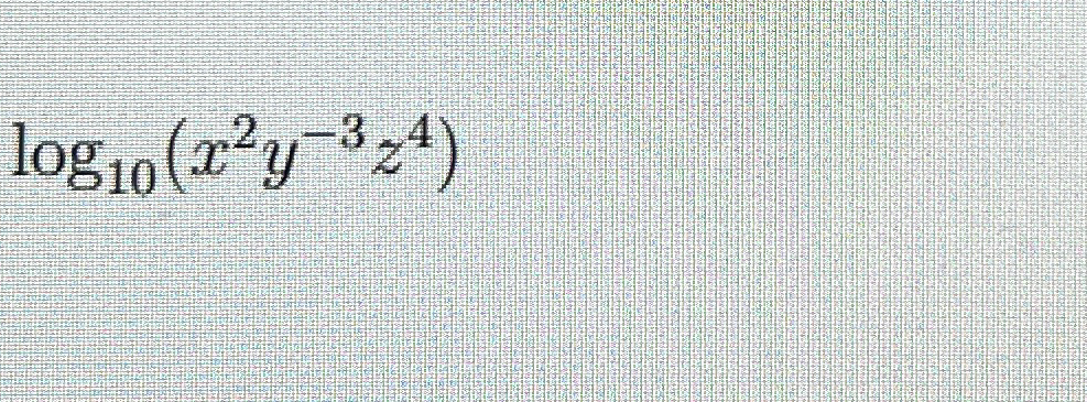 Solved Expand fhe following expressions with logarithms | Chegg.com