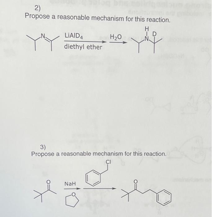 Solved 1) Propose a reasonable mechanism for this reaction. | Chegg.com Solved 1) Propose a reasonable mechanism for this reaction. | Chegg.com