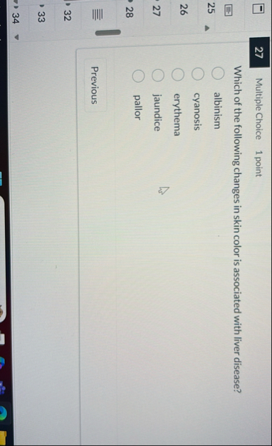 Solved 27Multiple Choice1 ﻿pointWhich of the following | Chegg.com