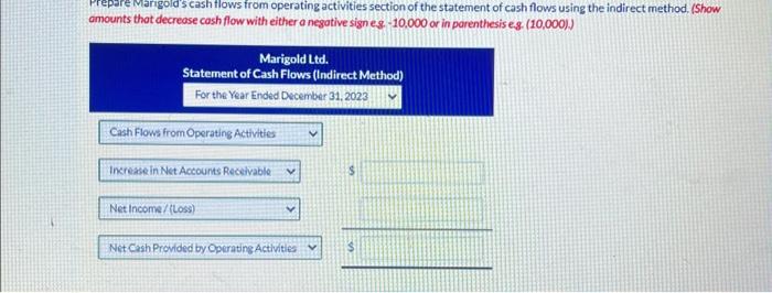 Solved - Your answer is partially correct. Marigoid ted had | Chegg.com