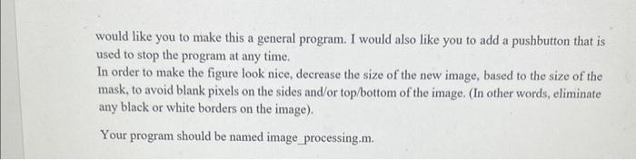 Solved Use Matlab And Do Not Use Any In Build Commands Like