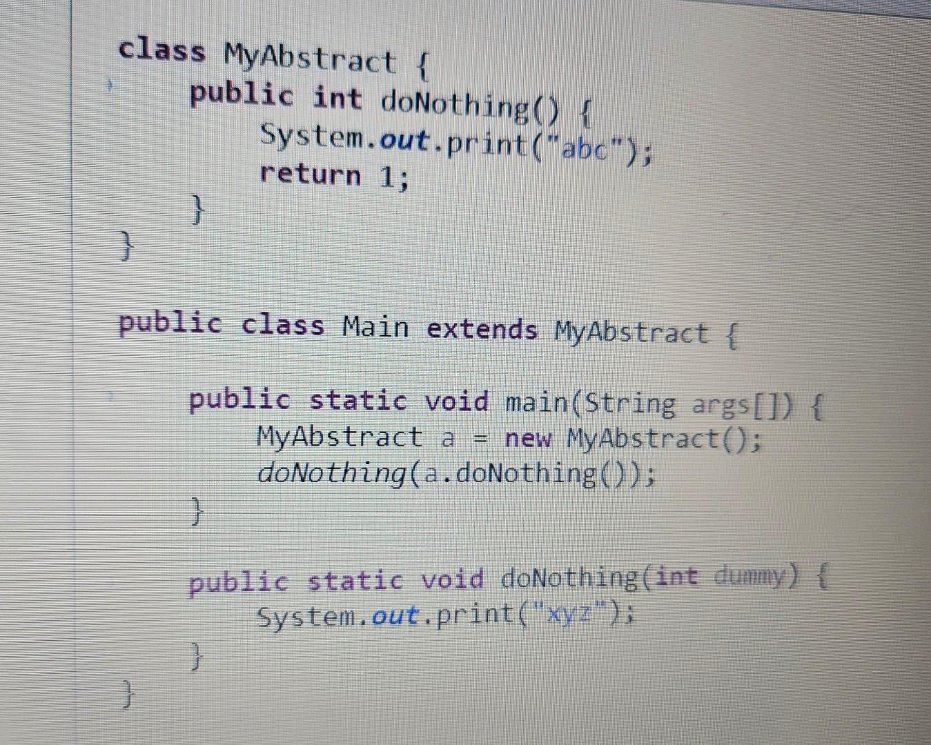 What does this print in java? | Chegg.com