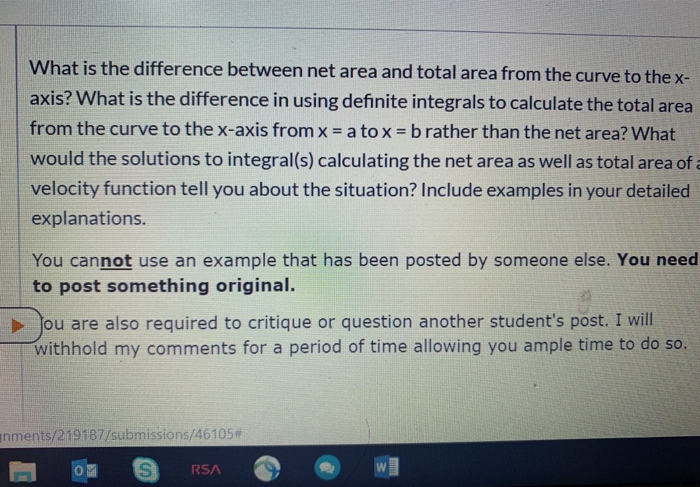 Solved What is the difference between net area and total | Chegg.com