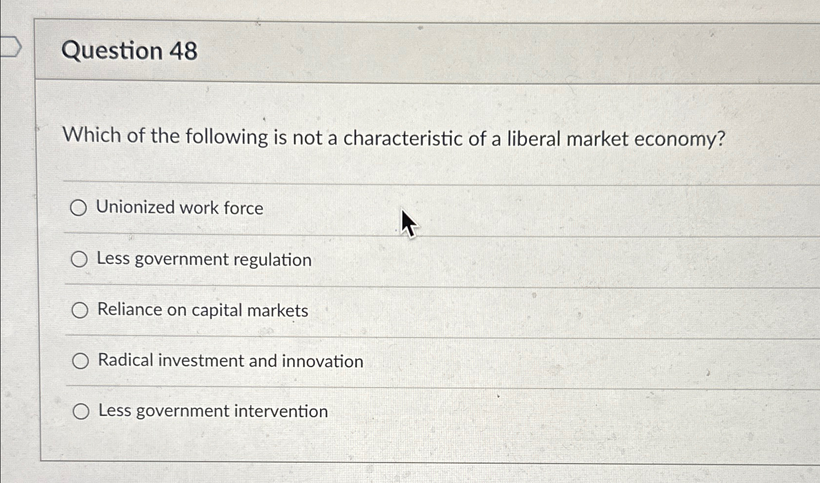 Solved Question 48Which of the following is not a | Chegg.com