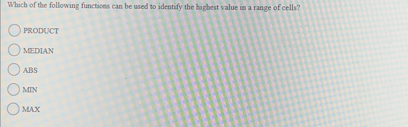 Solved Which of the following functions can be used to | Chegg.com