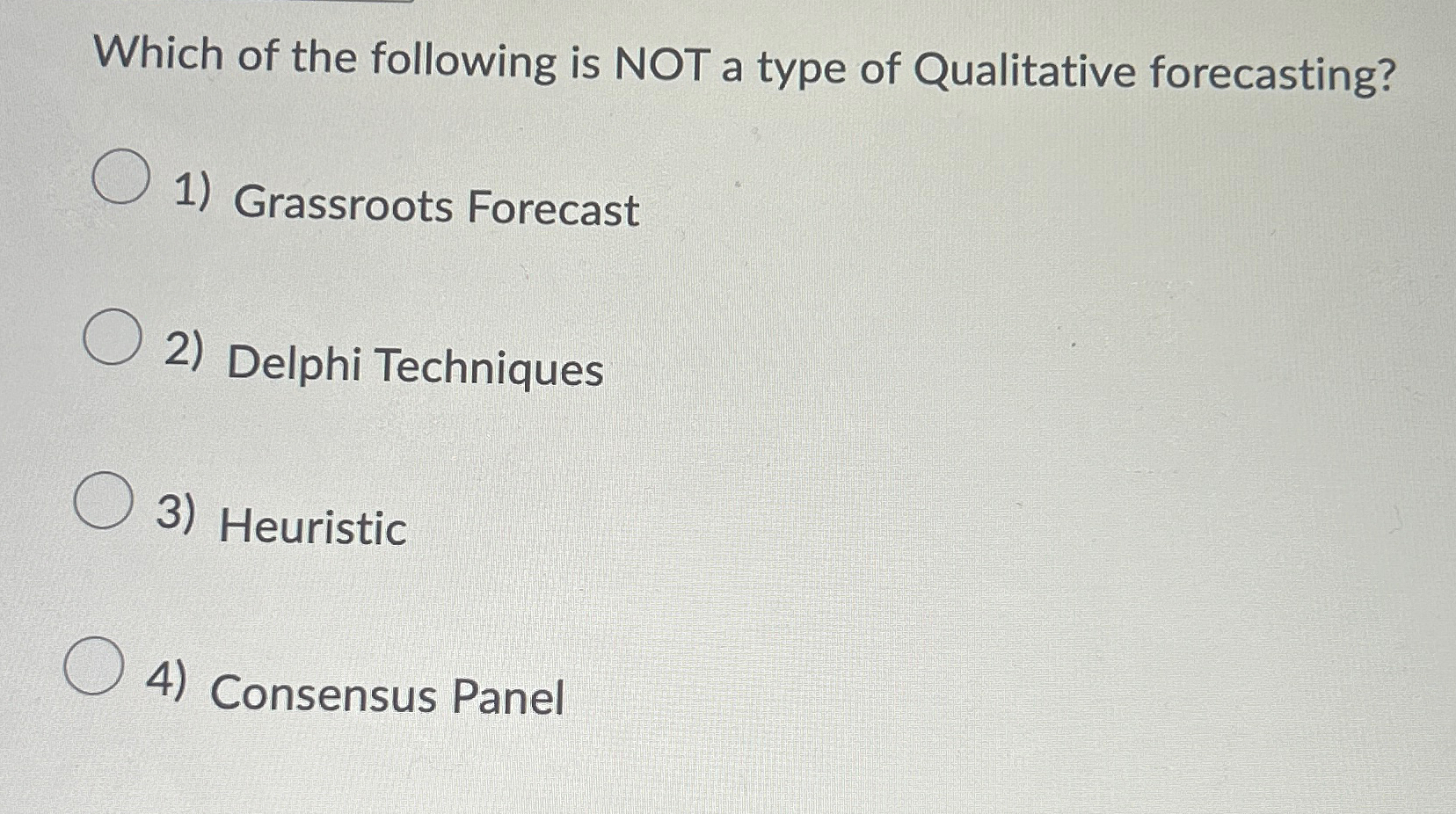 Solved Which of the following is NOT a type of Qualitative | Chegg.com
