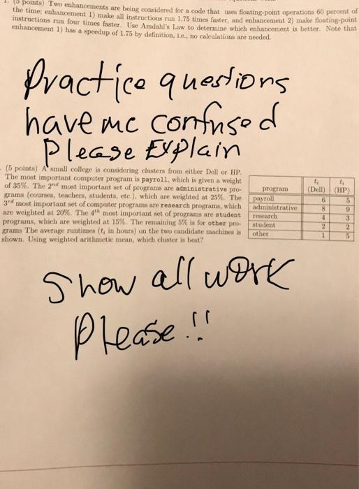 Solved Practice questions have me confuse please Explain | Chegg.com