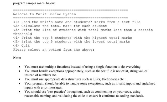 Solved Assessment 4 Details:Your task is to develop a Python | Chegg.com