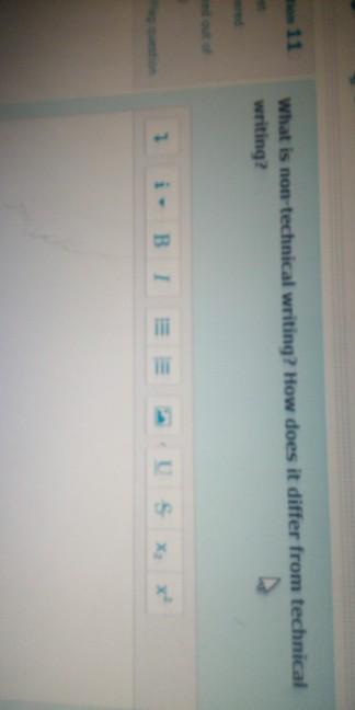 Solved What is non-technical writing? How does it differ | Chegg.com