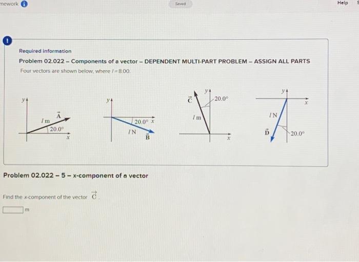 Solved Required information Problem 02.022 - Components of a | Chegg.com