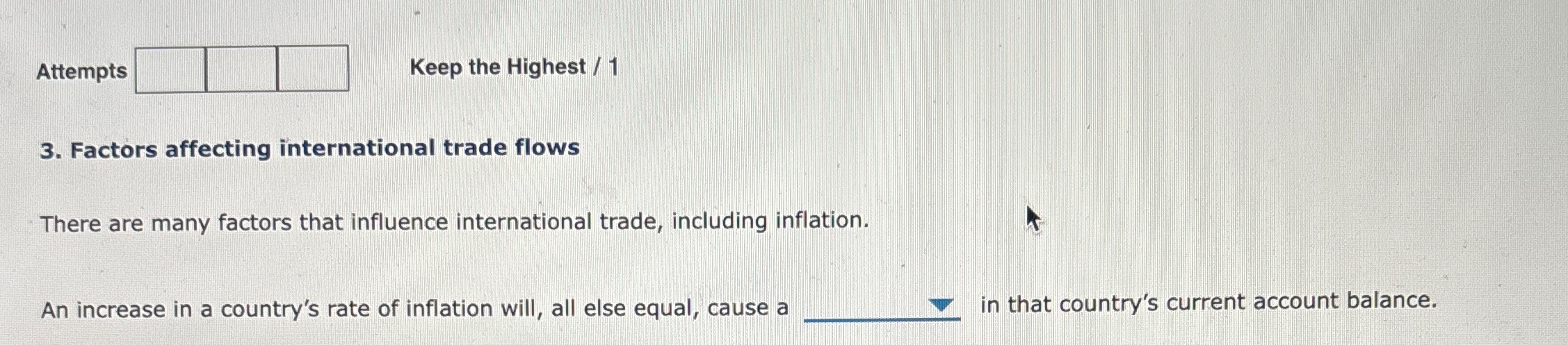 Solved Keep the Highest / 13. ﻿Factors affecting | Chegg.com