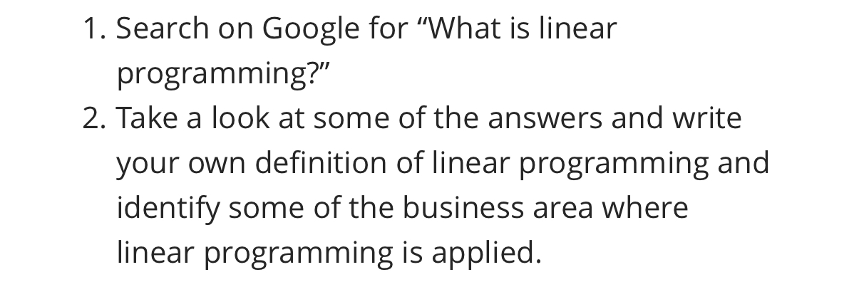 Solved Search on Google for "What is linear | Chegg.com