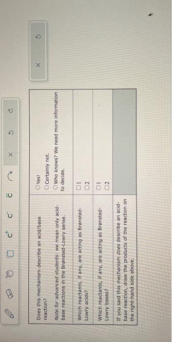 Solved Consider this organic mechanism: Click and drag to | Chegg.com