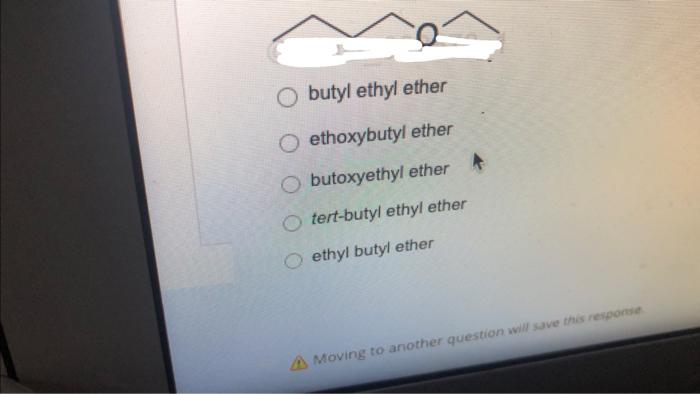 Solved What is the IUPAC name? O4-ethyl heptyl ether O | Chegg.com