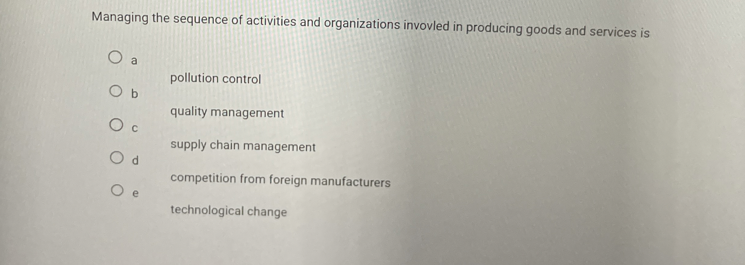 Solved Managing the sequence of activities and organizations | Chegg.com