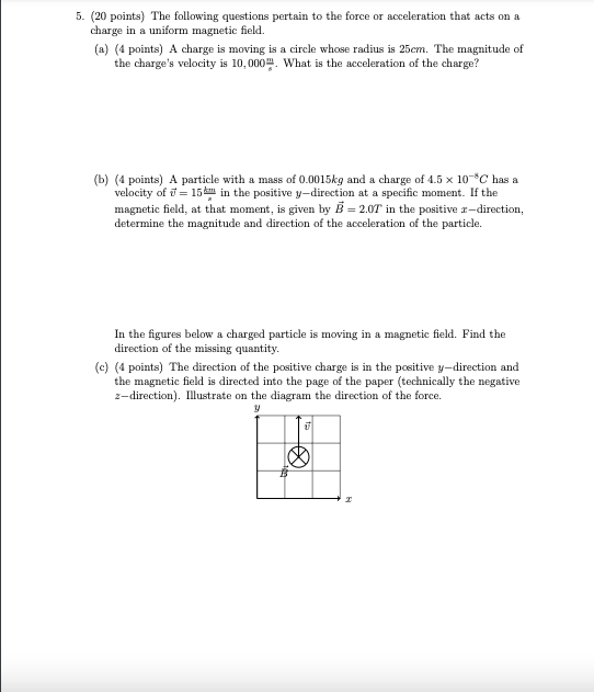 Solved (20 ﻿points) ﻿The following questions pertain to the | Chegg.com