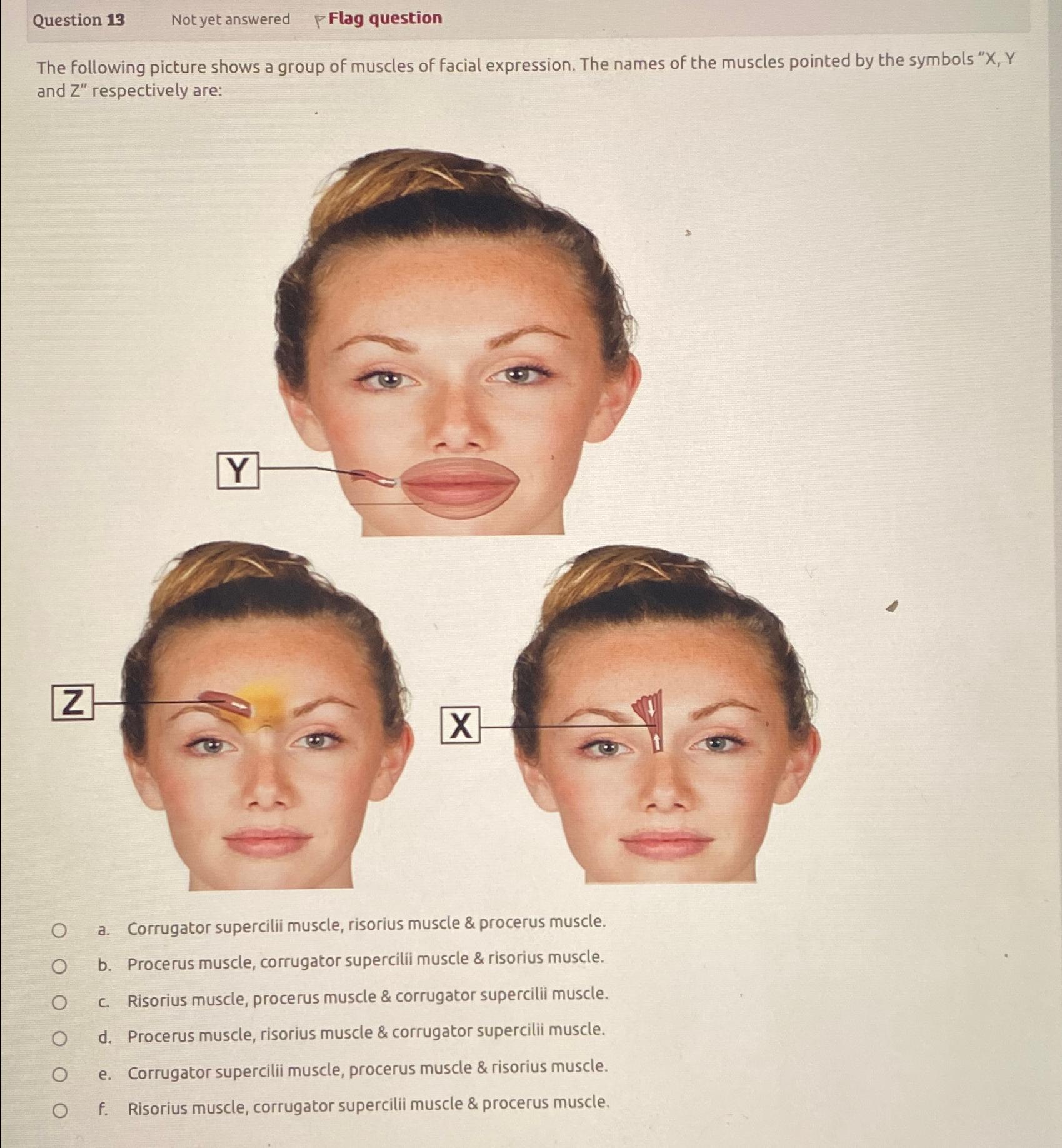 Solved Question 13Not yet answeredFlag questionThe following | Chegg.com