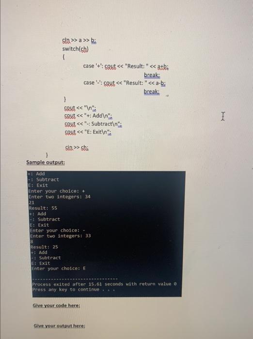 Solved Do The Given Code By Using A Flag Controlled While