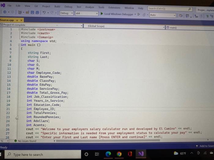 Solved Edit View Git Project Build Debug Analyze Roots | Chegg.com