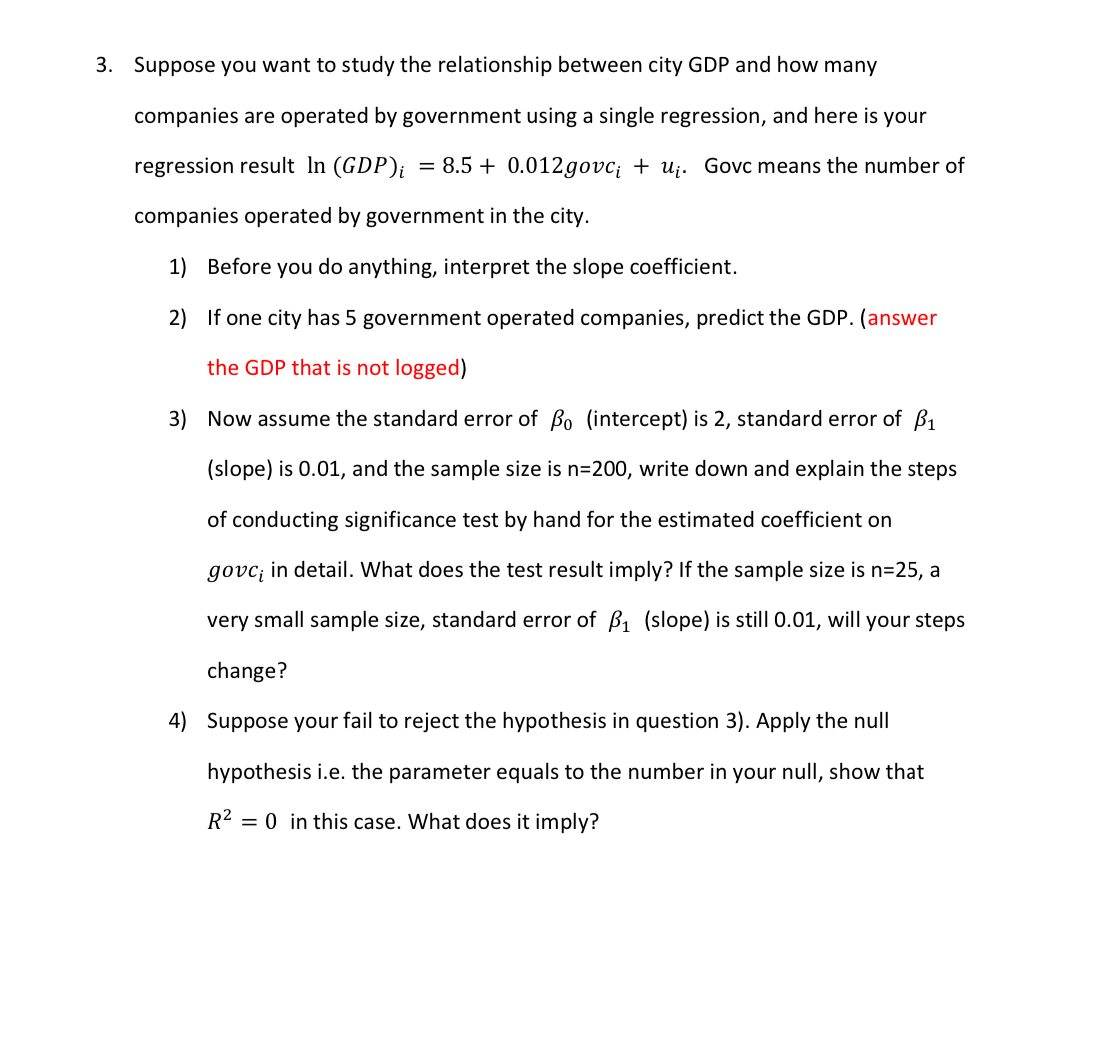 Solved Suppose you want to study the relationship between | Chegg.com