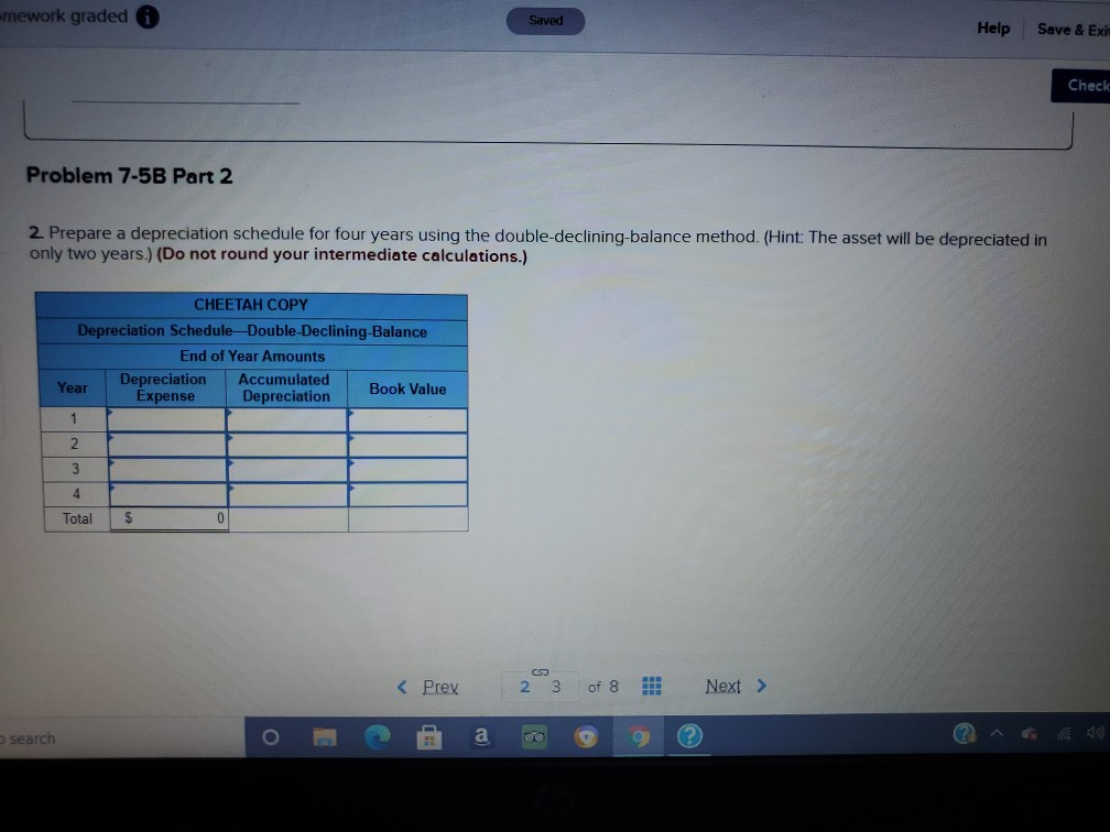 Solved ework graded Saved Help Save & EX Chec Required | Chegg.com Solved ework graded Saved Help Save & EX Chec Required | Chegg.com