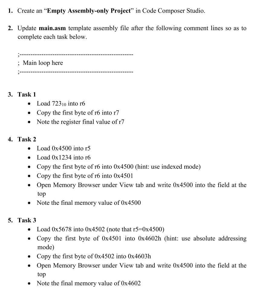 Solved Can you help me how can I write code in code composer | Chegg.com