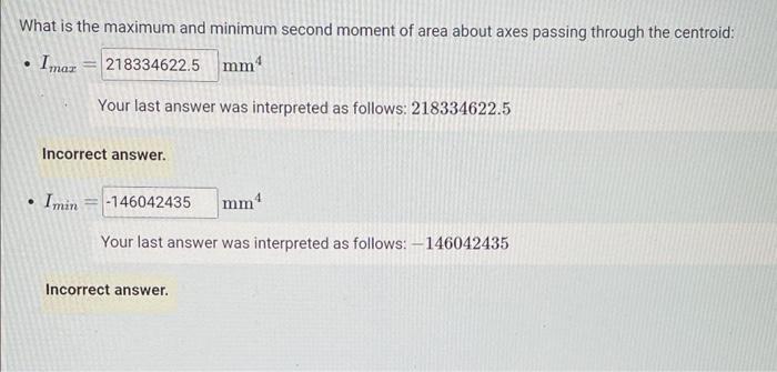 Solved hello I am not sure how to get I_max and I_min | Chegg.com