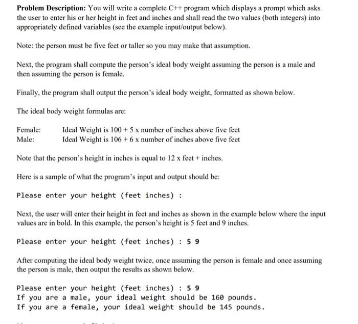 Solved Hello, i need on this help om this C++ proble. I am a | Chegg.com