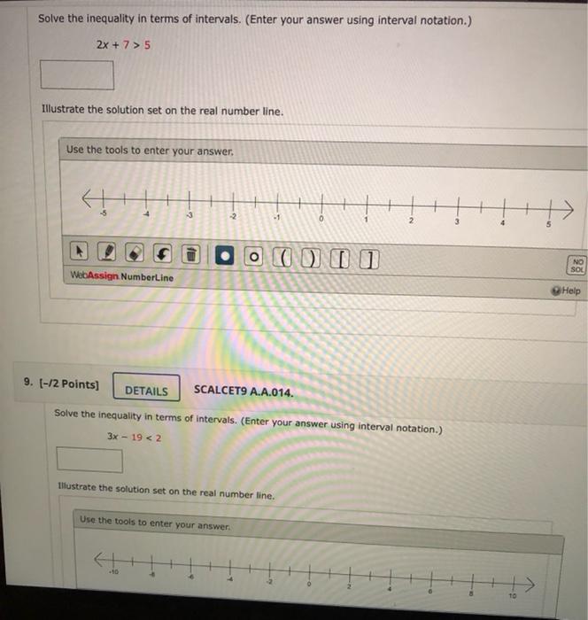 Solved Solve the inequality in terms of intervals. (Enter | Chegg.com