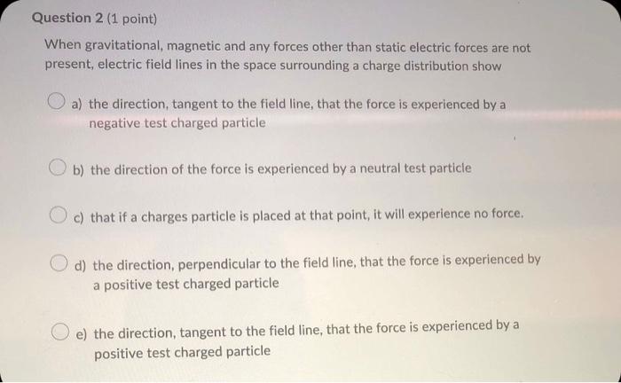 Solved When gravitational, magnetic and any forces other | Chegg.com