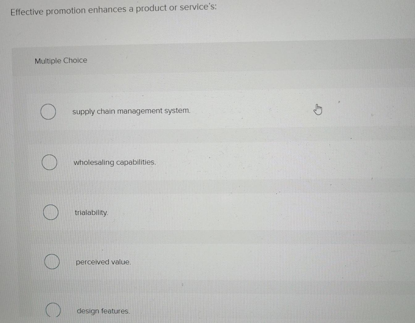 Solved Effective promotion enhances a product or | Chegg.com