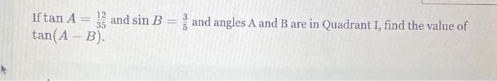 Solved Assume that θ is a positive acute angle. Given: | Chegg.com