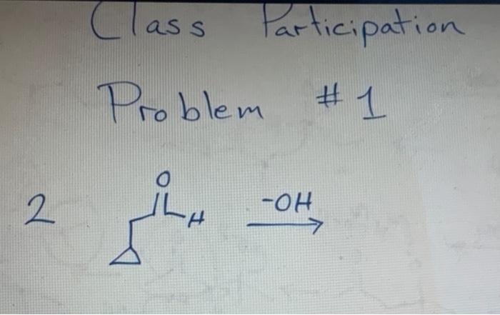 Solved Class Participation Problem #1 2 ILH -OH Class | Chegg.com