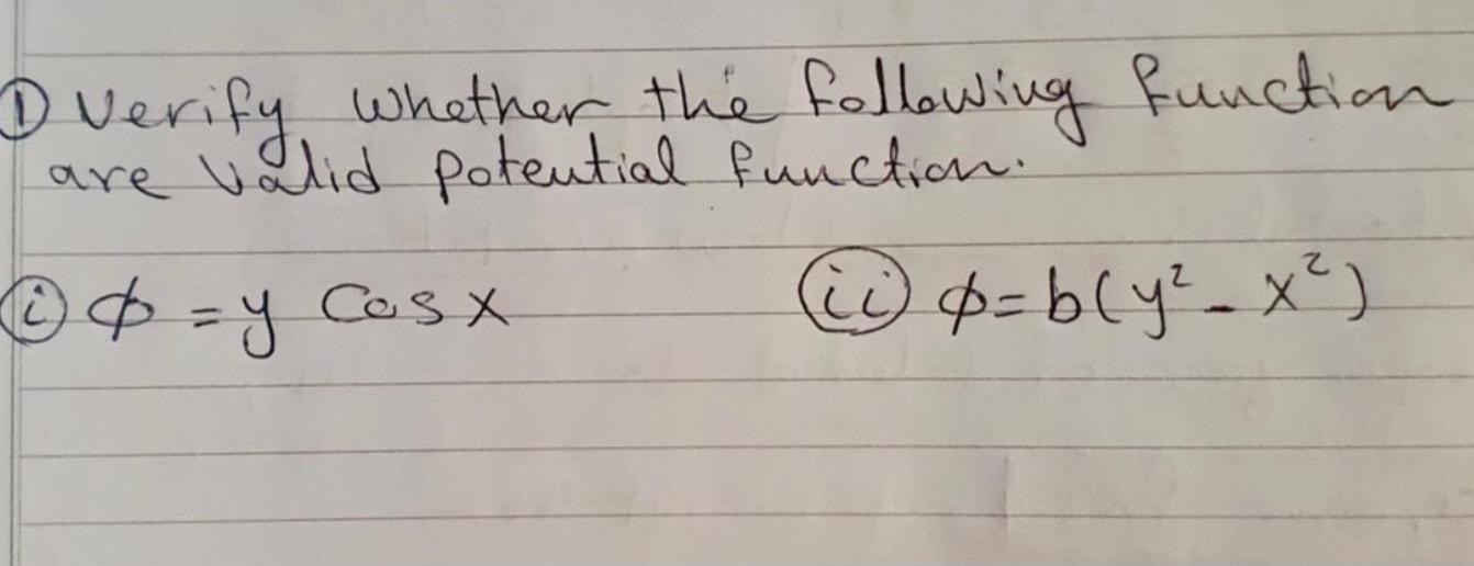 Solved Math class(1) ﻿Verify whether the following function | Chegg.com